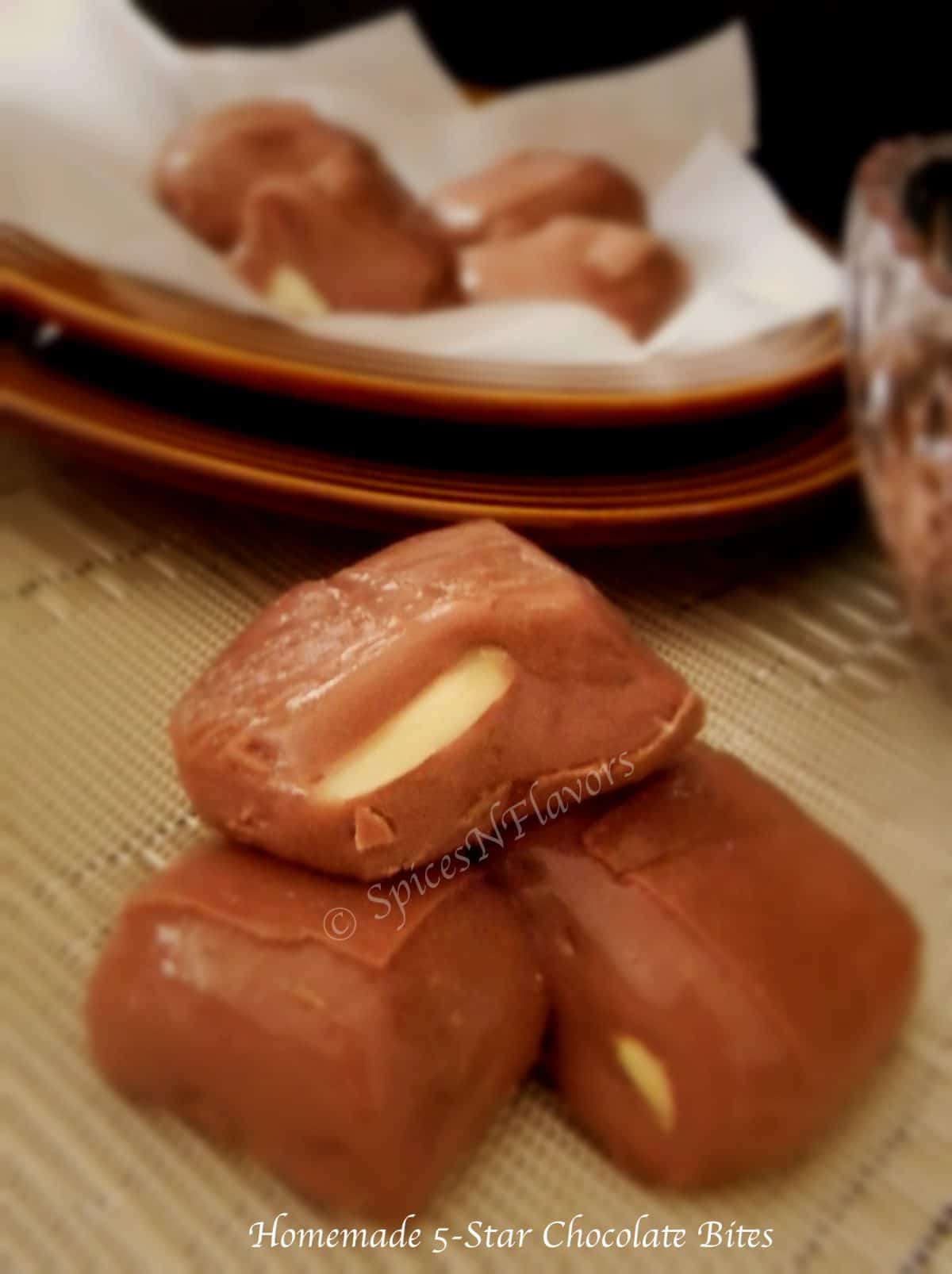 Homemade 5-Star Chocolate Bites - Spices N Flavors
