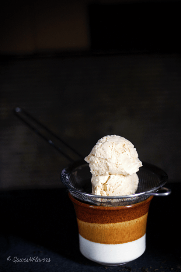 Masala Chai Ice-Cream - No Churn recipe - Spices N Flavors