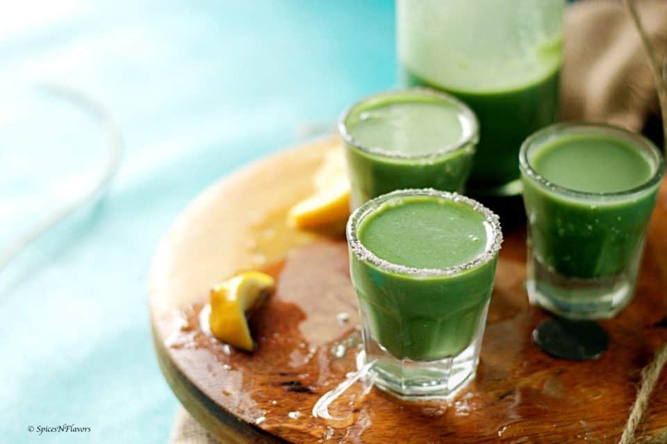 Paan Shots - Refreshing Paan (Betel leaves) Drink - Spices N Flavors