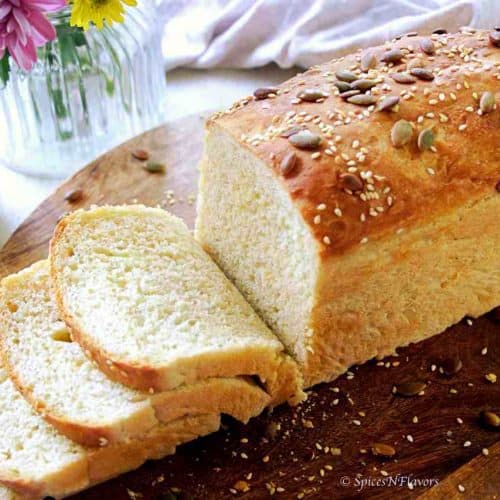 Easy Super Soft No Knead Bread recipe in 5 steps - Spices N Flavors