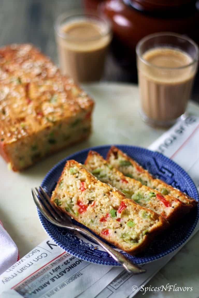 Vegetable Cake | Healthy Cake Recipes - Spices N Flavors