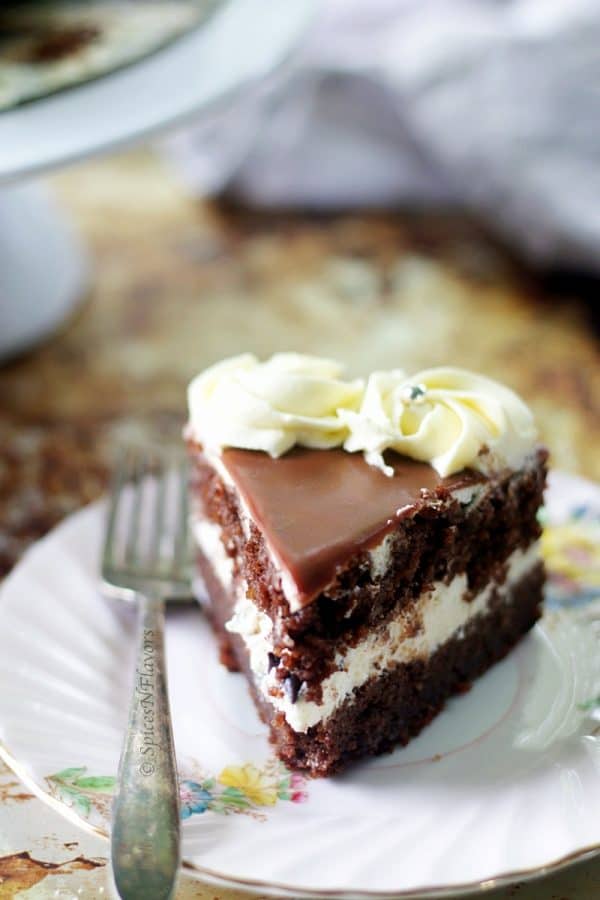 Eggless Leftover Chapati Cake | Eggless Atta Cake - Spices N Flavors