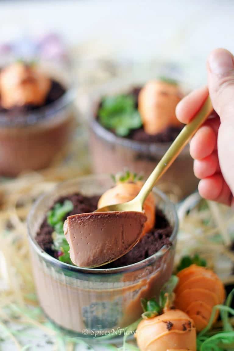 Instant Pot Chocolate Custard | Chocolate Custard recipe