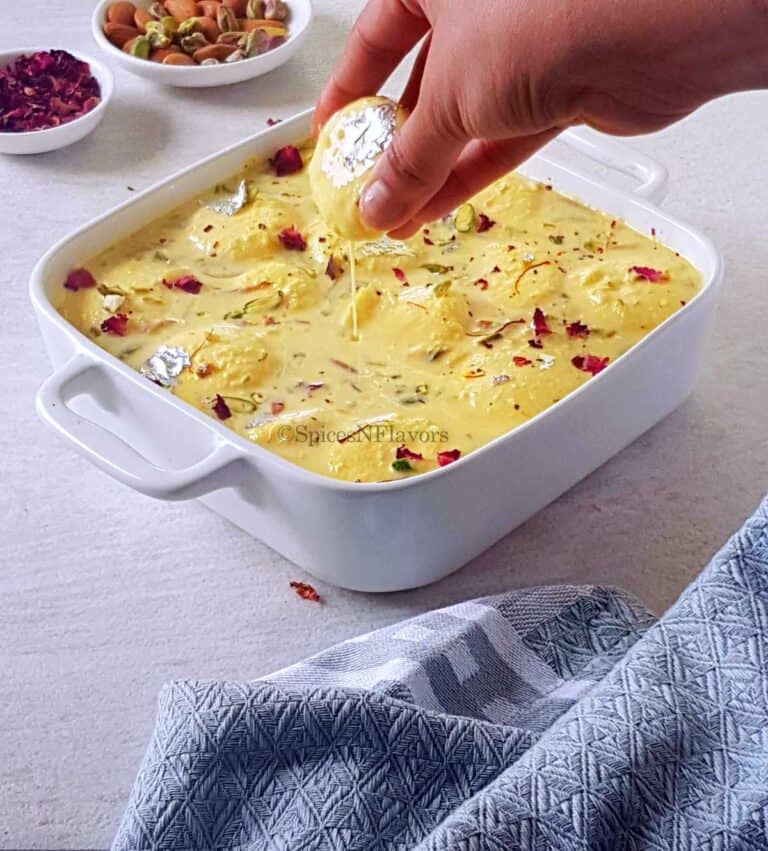 Rasmalai recipe - 9 helpful tricks no one Shares - Spices N Flavors