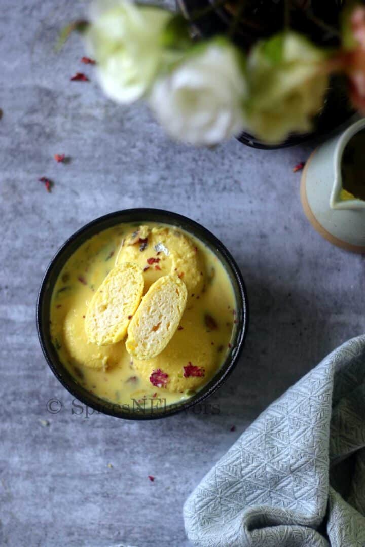 Rasmalai recipe - 9 helpful tricks no one Shares - Spices N Flavors