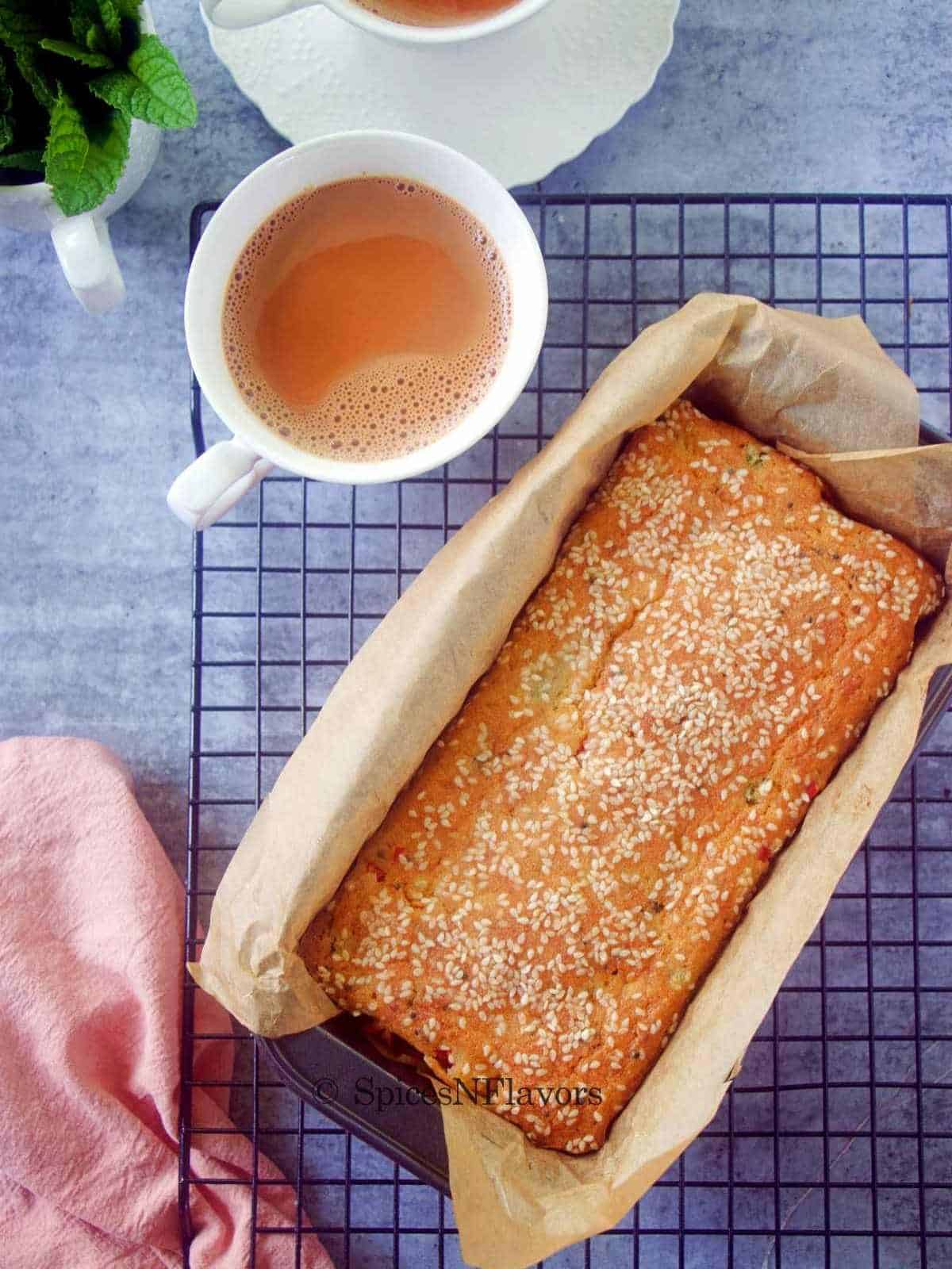 Healthy Vegetable Cake - Spices N Flavors