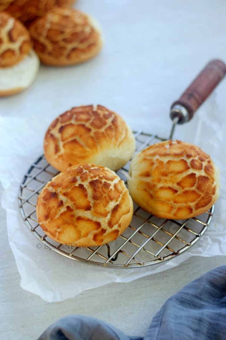 Tiger Bread (and Rolls) recipe - Spices N Flavors