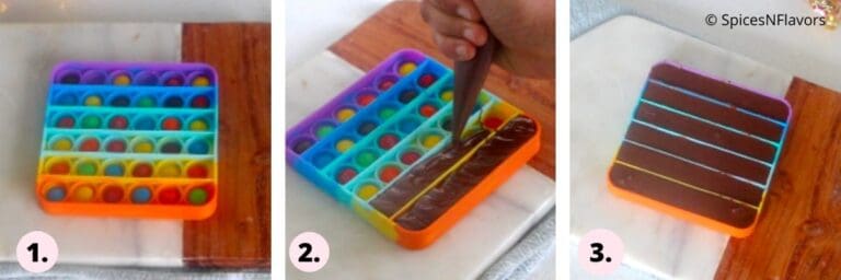 Trending Chocolate Pop it recipe - Spices N Flavors