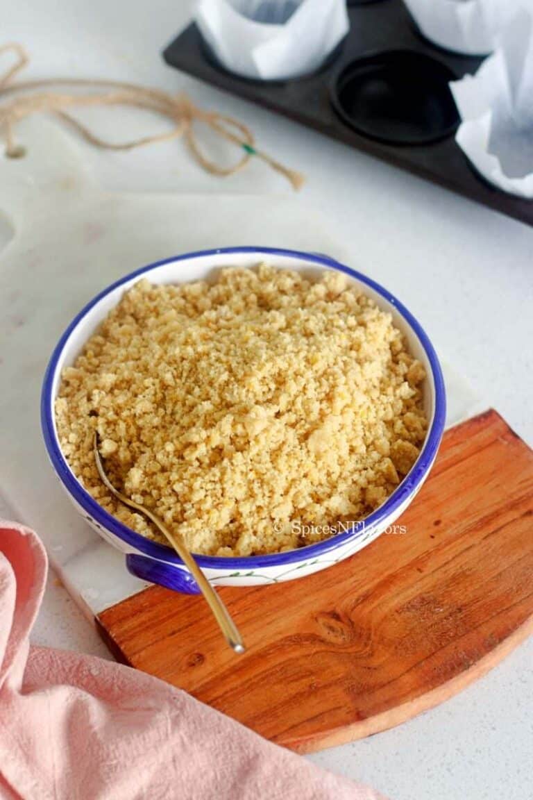Streusel Topping Recipe - A Magical Topping - Spices N Flavors