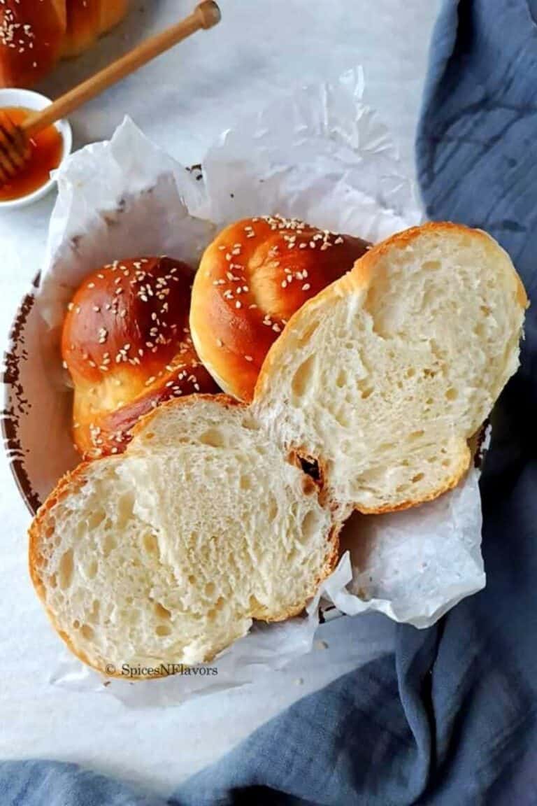 Best Challah Rolls recipe (Step by Step Challah Buns) - Spices N Flavors