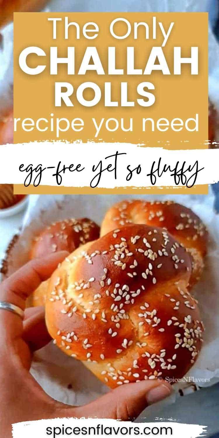 Best Challah Rolls recipe (Step by Step Challah Buns) - Spices N Flavors