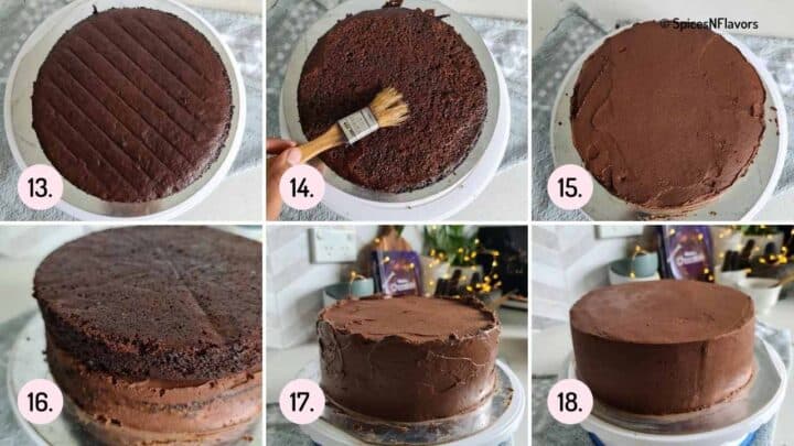 Rich and Classy Eggless Dutch Truffle Cake - Spices N Flavors