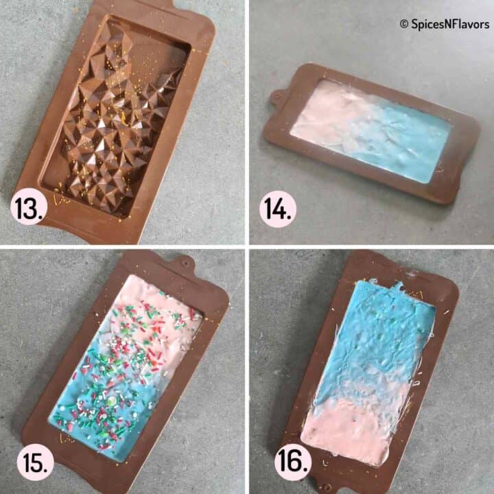 Personalized Homemade Chocolate Bars Tutorial - Spices N Flavors