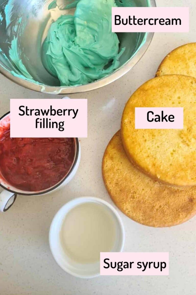 Mermaid Cake without Fondant (Easy Tutorial) - Spices N Flavors