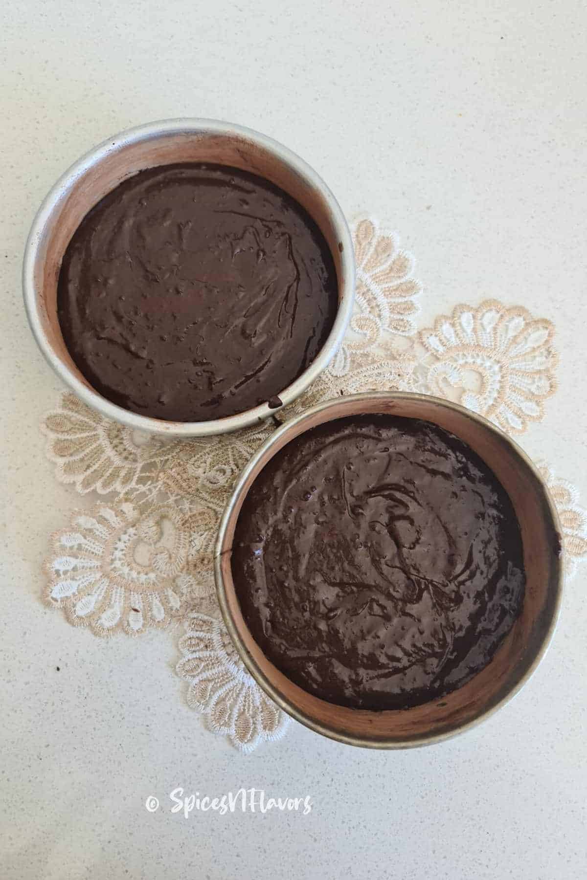 How to make Cake Mix recipe without Eggs - Spices N Flavors