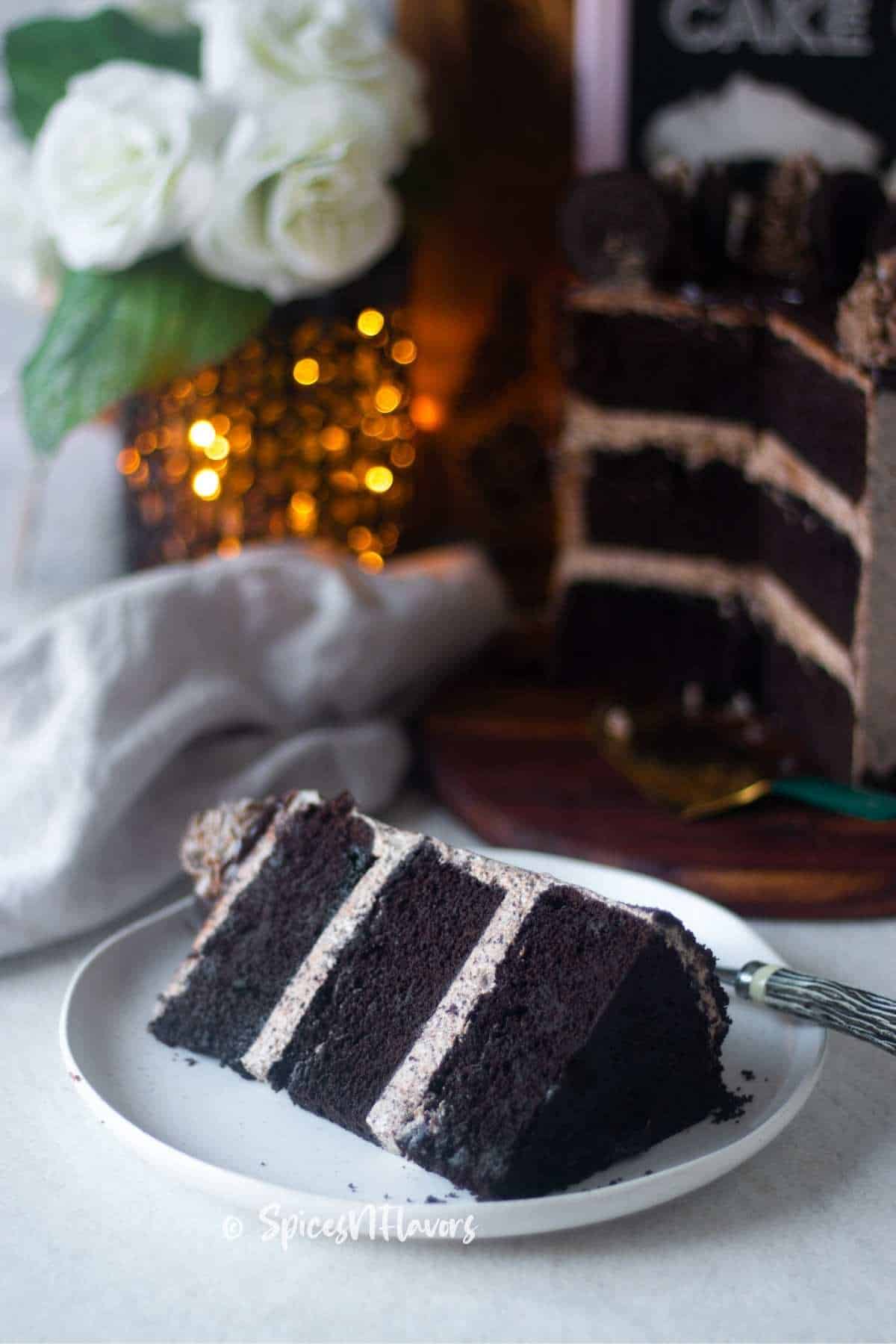 How to make Cake Mix recipe without Eggs - Spices N Flavors