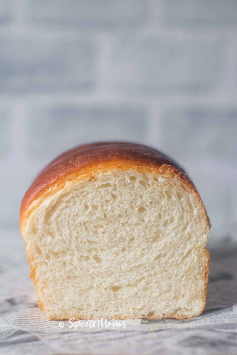 Soft and Fluffy Condensed Milk Bread recipe - Spices N Flavors
