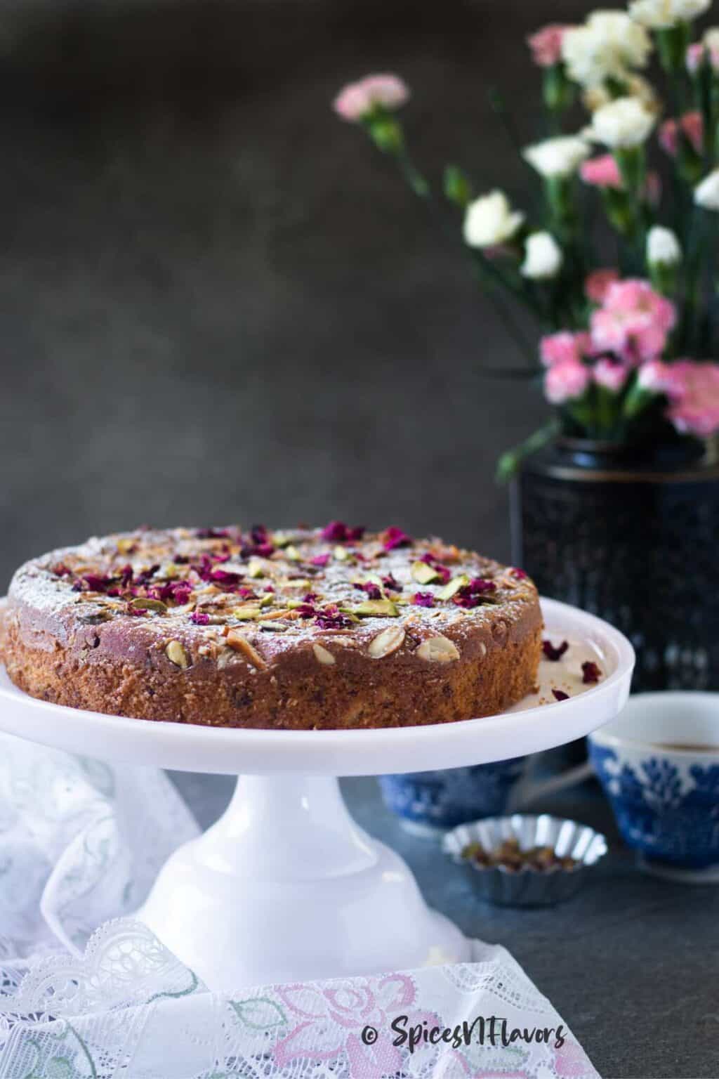 How to make Mawa Cake with easy step by step recipe - Spices N Flavors