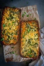 Easy Cheesy Garlic Ciabatta Bread recipe in 15 mins - Spices N Flavors