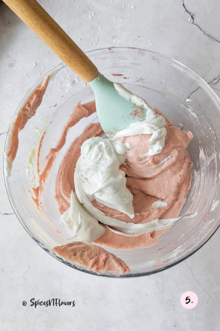 How to make Strawberry Cream Cheese Filling for cake - Spices N Flavors