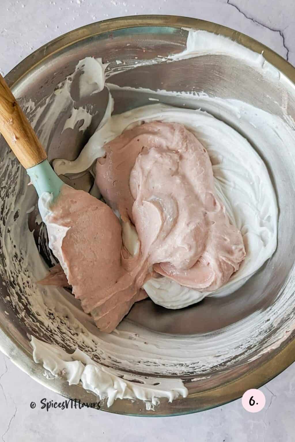 How to make Strawberry Cream Cheese Filling for cake - Spices N Flavors