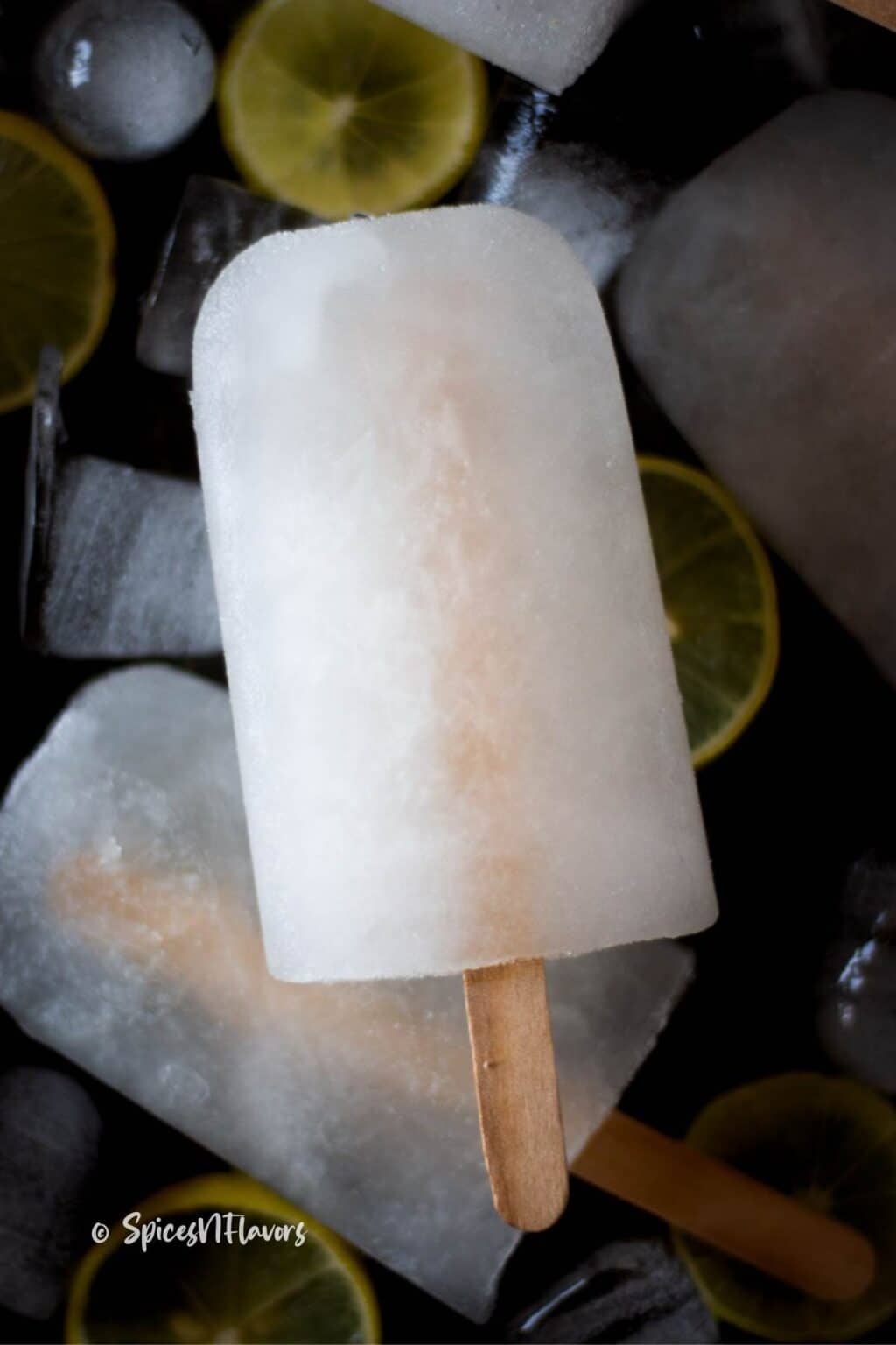 How to make Lemon Popsicles - Quick and Easy recipe - Spices N Flavors