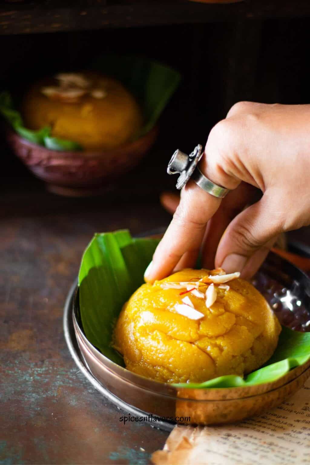 Easy Badam Halwa recipe with Almond Flour in minutes - Spices N Flavors