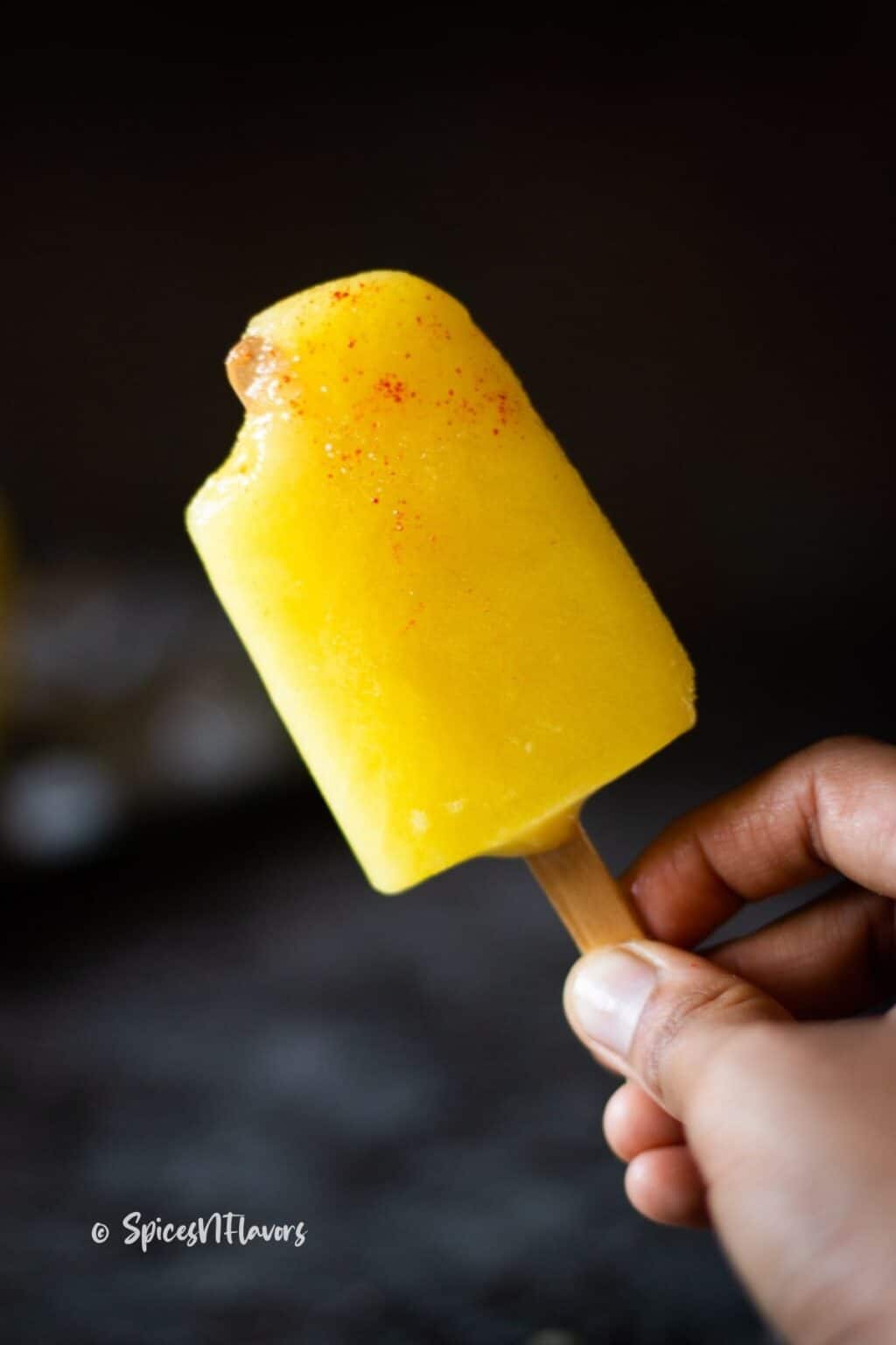 How to make Pineapple Popsicles -Quick Easy recipe - Spices N Flavors