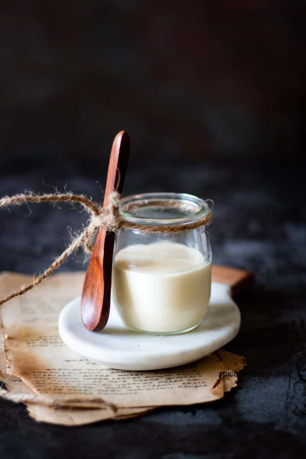 Make Quick Creamy Glaze recipe without Powdered Sugar - Spices N Flavors