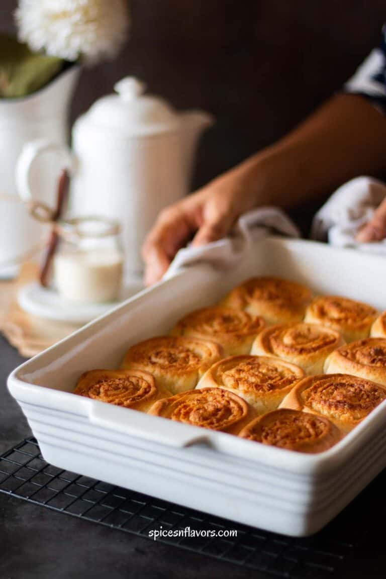 How to make Delicious Sweet Coconut Roll Recipe - Spices N Flavors