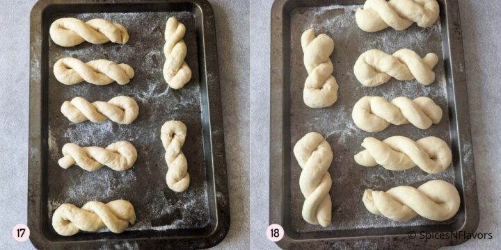 Soft and Fluffy Twisted Doughnut Recipe - kkwabaegi - Spices N Flavors