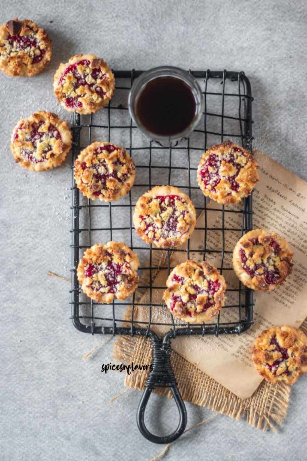 Peda Crumble Cookies for Diwali - Spices N Flavors