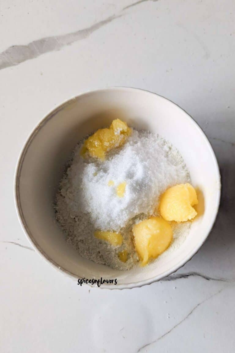 Peda Crumble Cookies for Diwali - Spices N Flavors