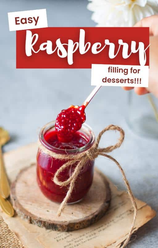 How to make Raspberry Filling for Cupcakes - Spices N Flavors