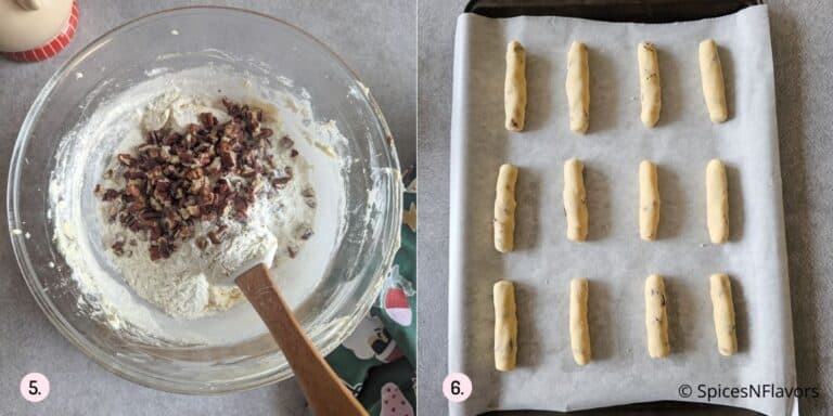 Pecan Fingers Cookies recipe - Spices N Flavors