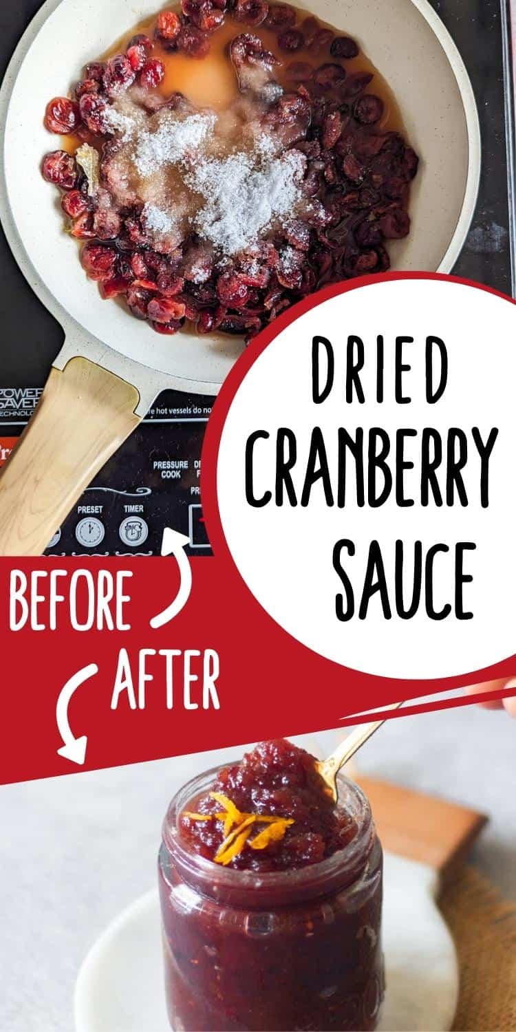 Quick Dried Cranberry Sauce recipe - Spices N Flavors