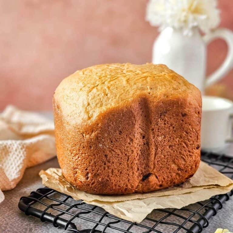 Easy Cinnamon Raisin Bread Machine recipe (Egg-free) - Spices N Flavors